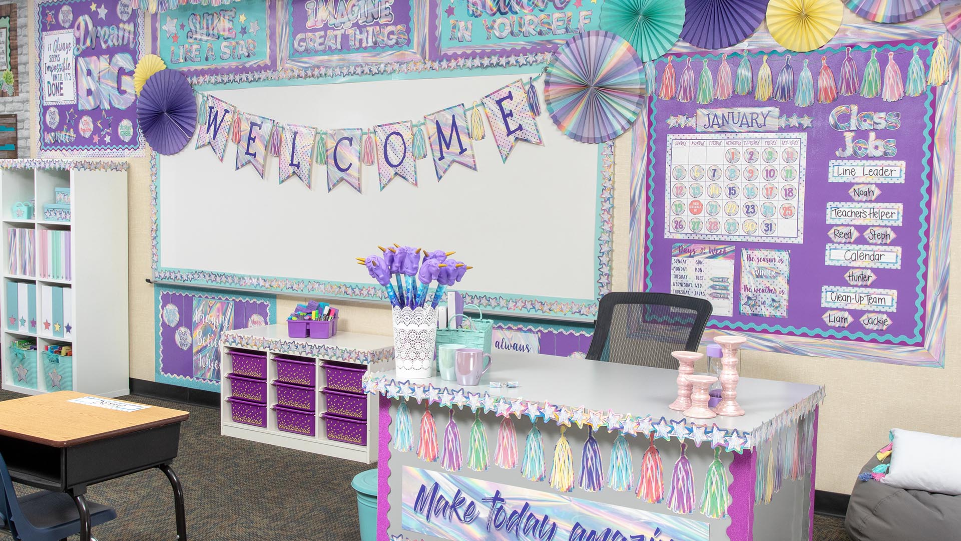 Iridescent Classroom Classroom Decorations Teacher Created Resources Iridescent Classroom Classroom Decorations Teacher Created Resources